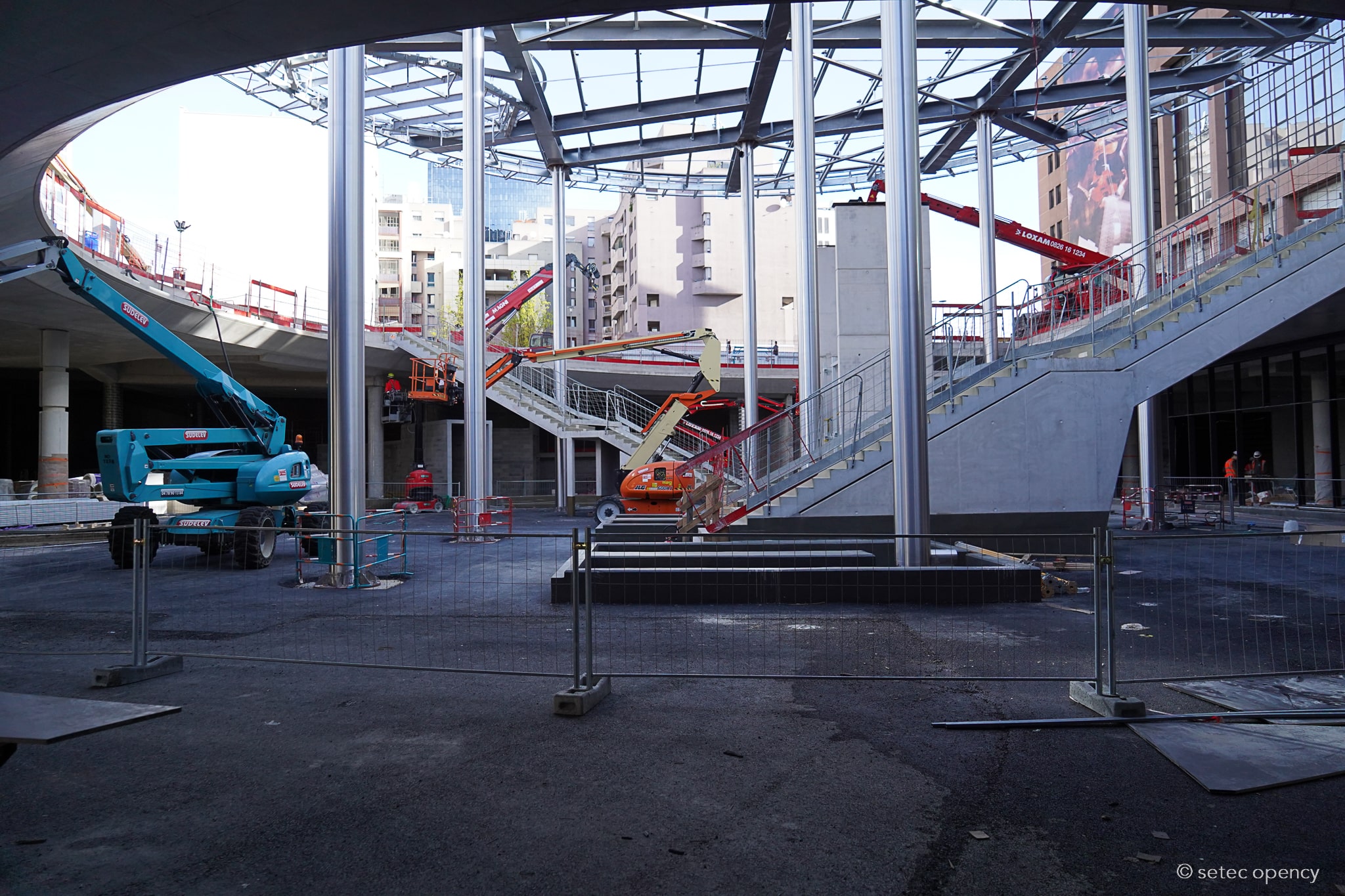 Multimodal Exchange Hub Lyon Part Dieu Setec Opency