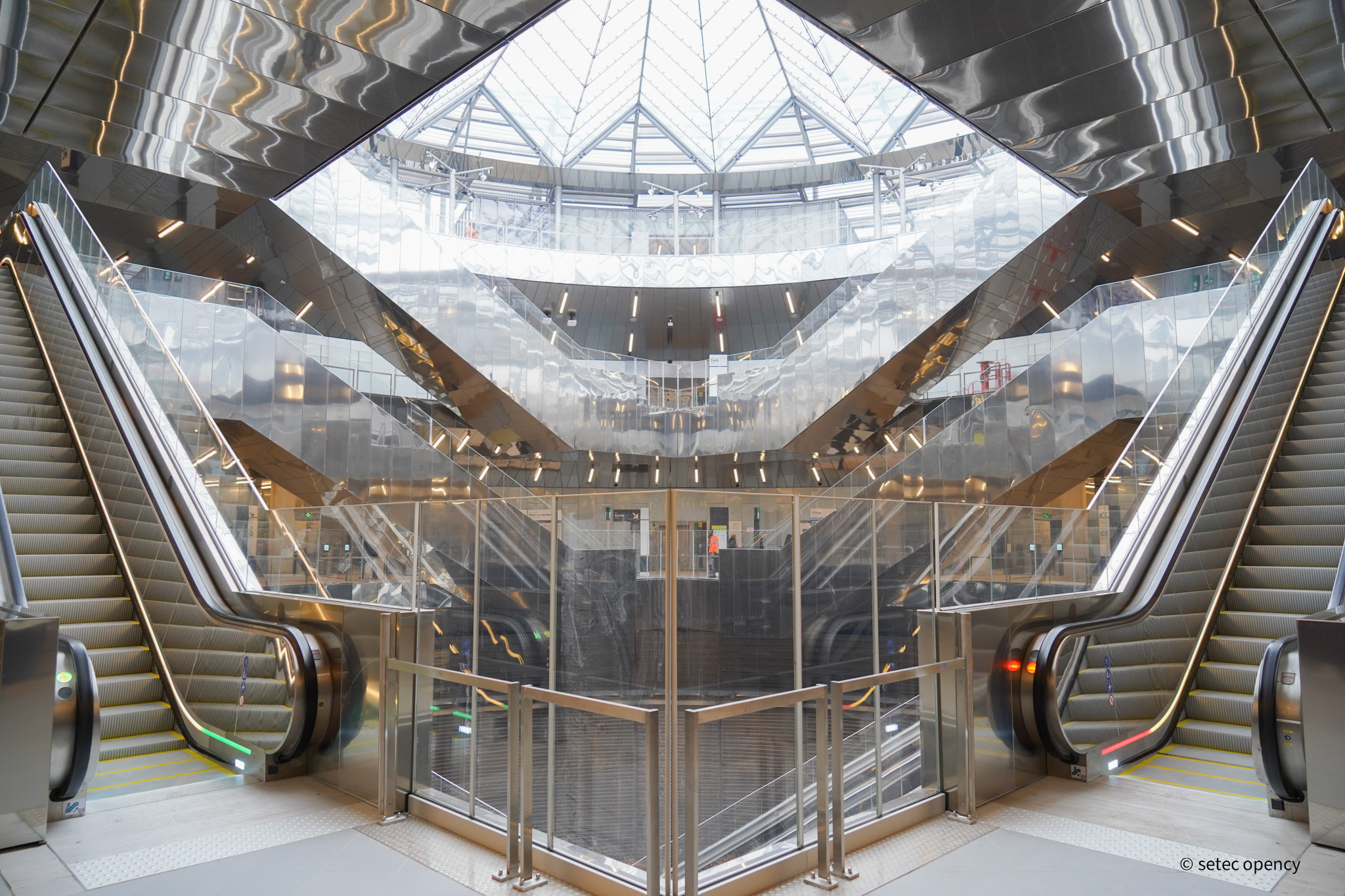 OPENING OF THE VILLEJUIF-GUSTAVE ROUSSY STATION - Setec Opency