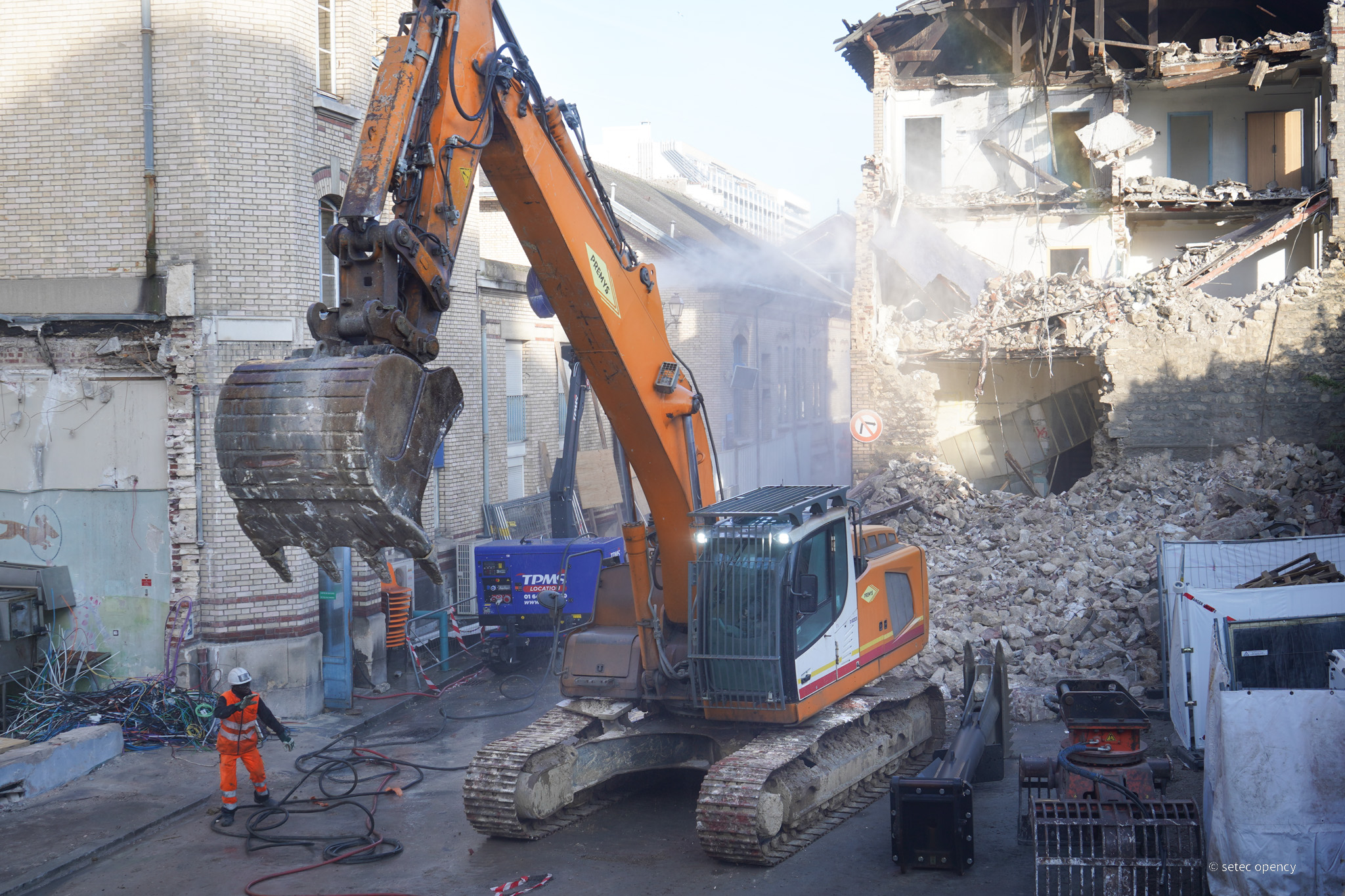 LE CHANTIER DU PROJET IDÉAL À DÉMARRÉ ! - Setec Opency